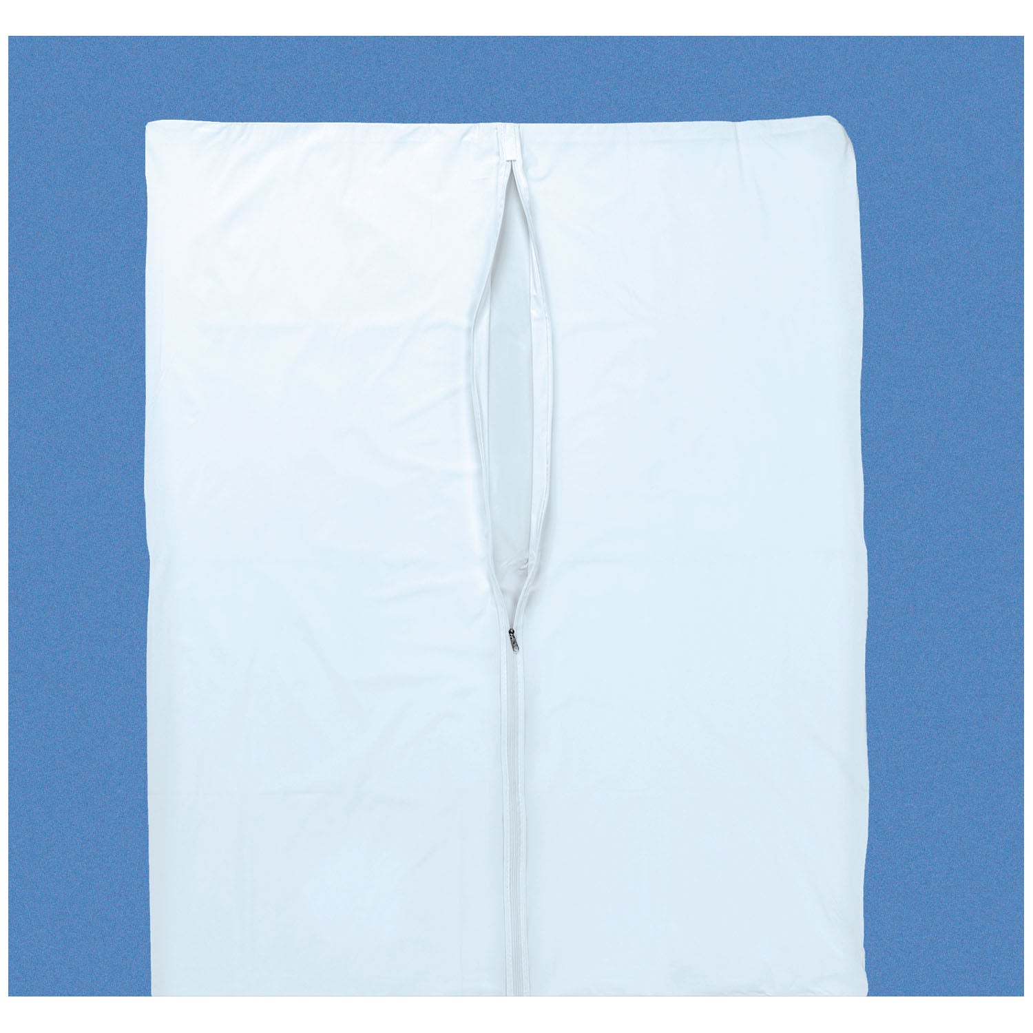 Post Mortem Bag, White, Straight Zipper, 3 White Tags, 10/cs (63 cs/pl – Hart Medical