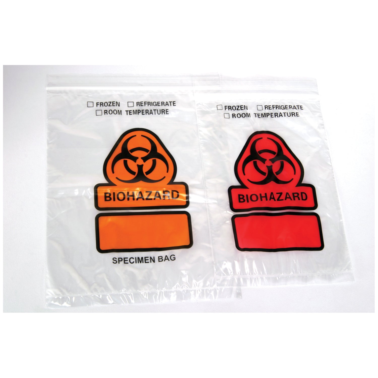 Specimen Transport Bag, Printed BIOHAZARD, 8" x 10", 3 Wall, 1000/cs – Hart Medical