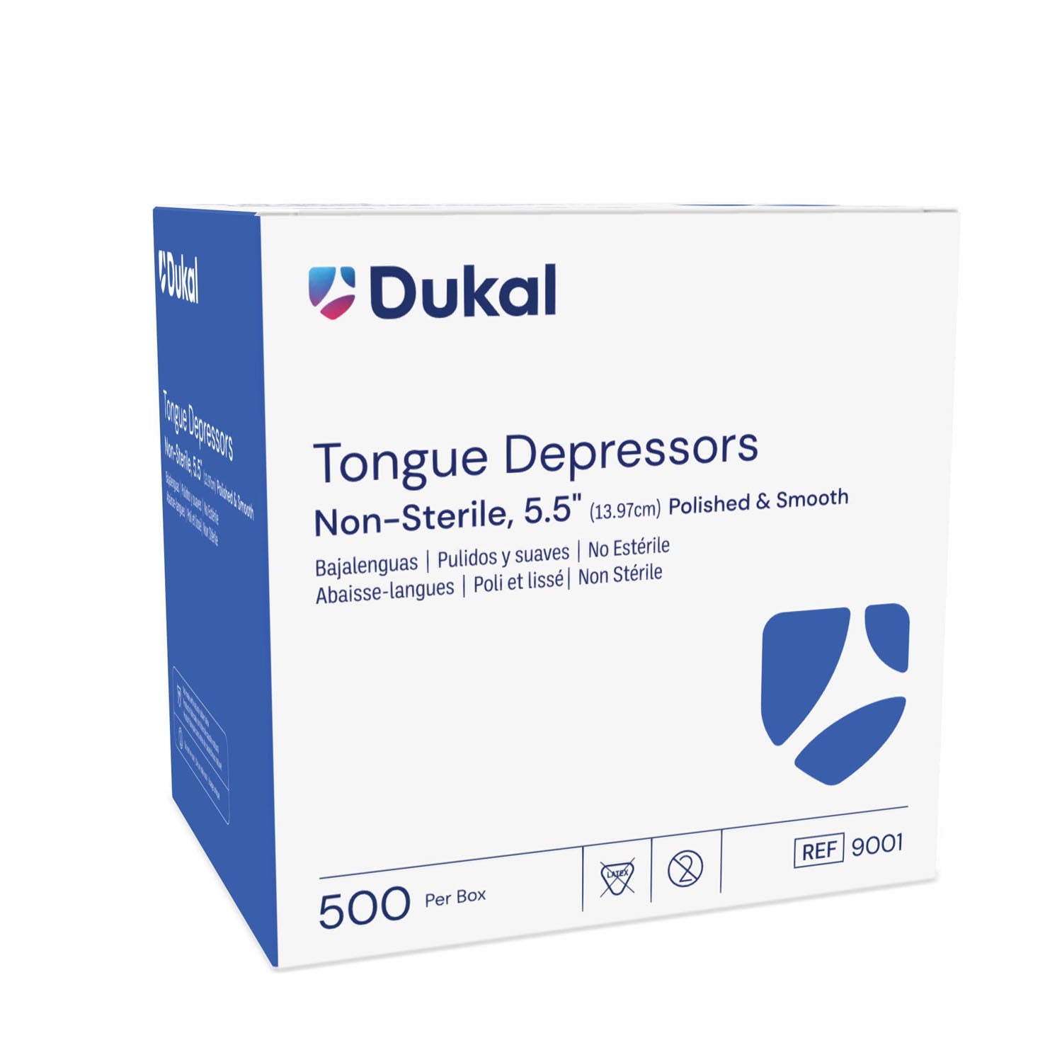 Tongue Depressor, Junior, 5½", Non-Sterile, 500 pc/bx, 10 bx/cs – Hart ...