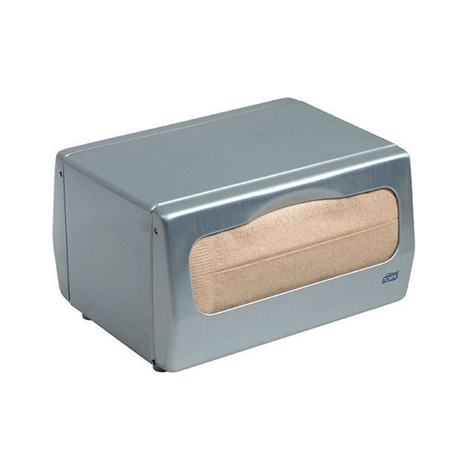 Napkin Dispenser, Minifold, Tabletop, Universal, Brushed Steel, N6, Me ...