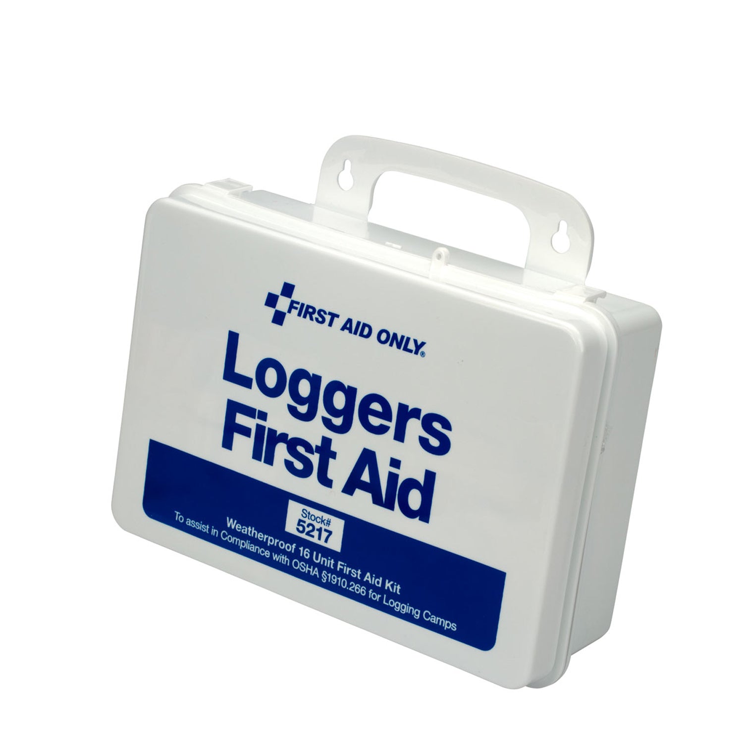 Loggers First Aid Kit, 25 Person, Plastic Case, Custom Logo , 48/cs ...