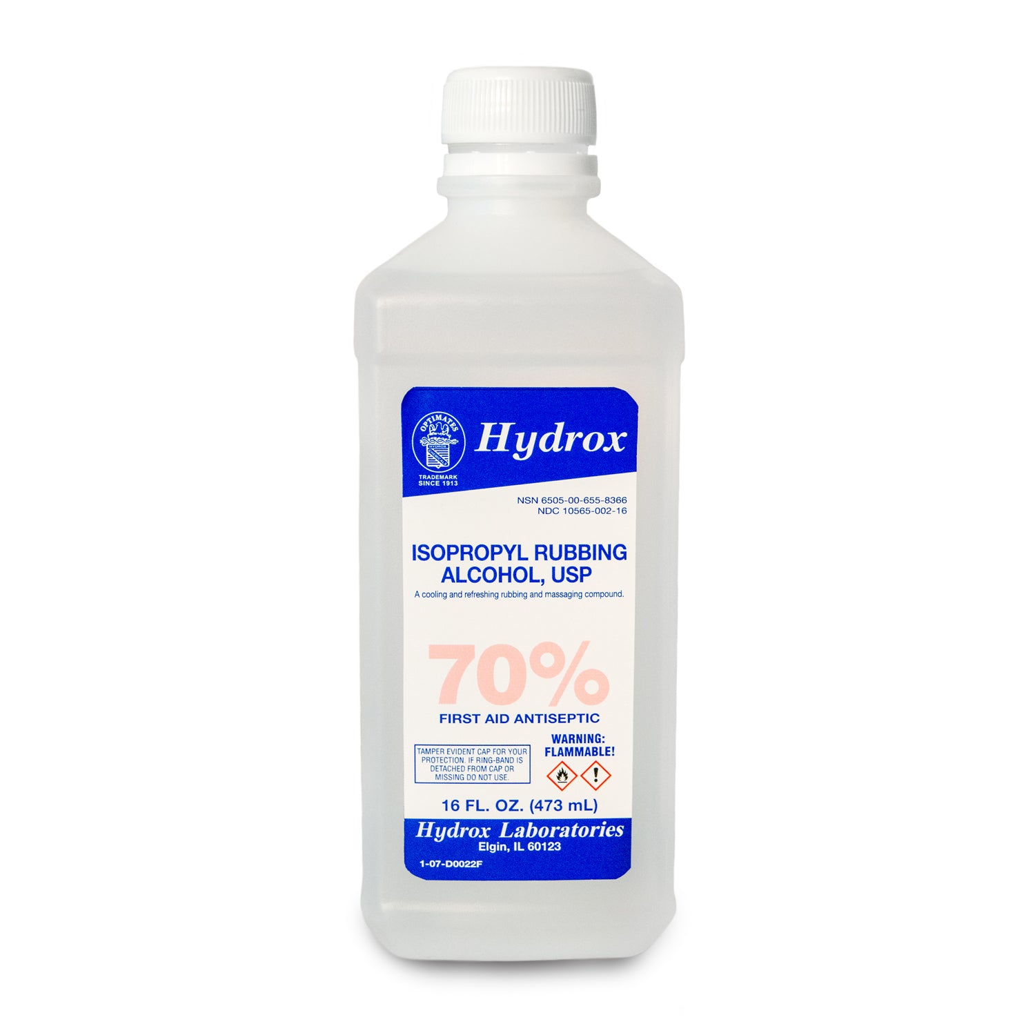 Isopropyl Rubbing Alcohol 70%, USP, 16 oz, 12 btl/cs (176 cs/plt ...