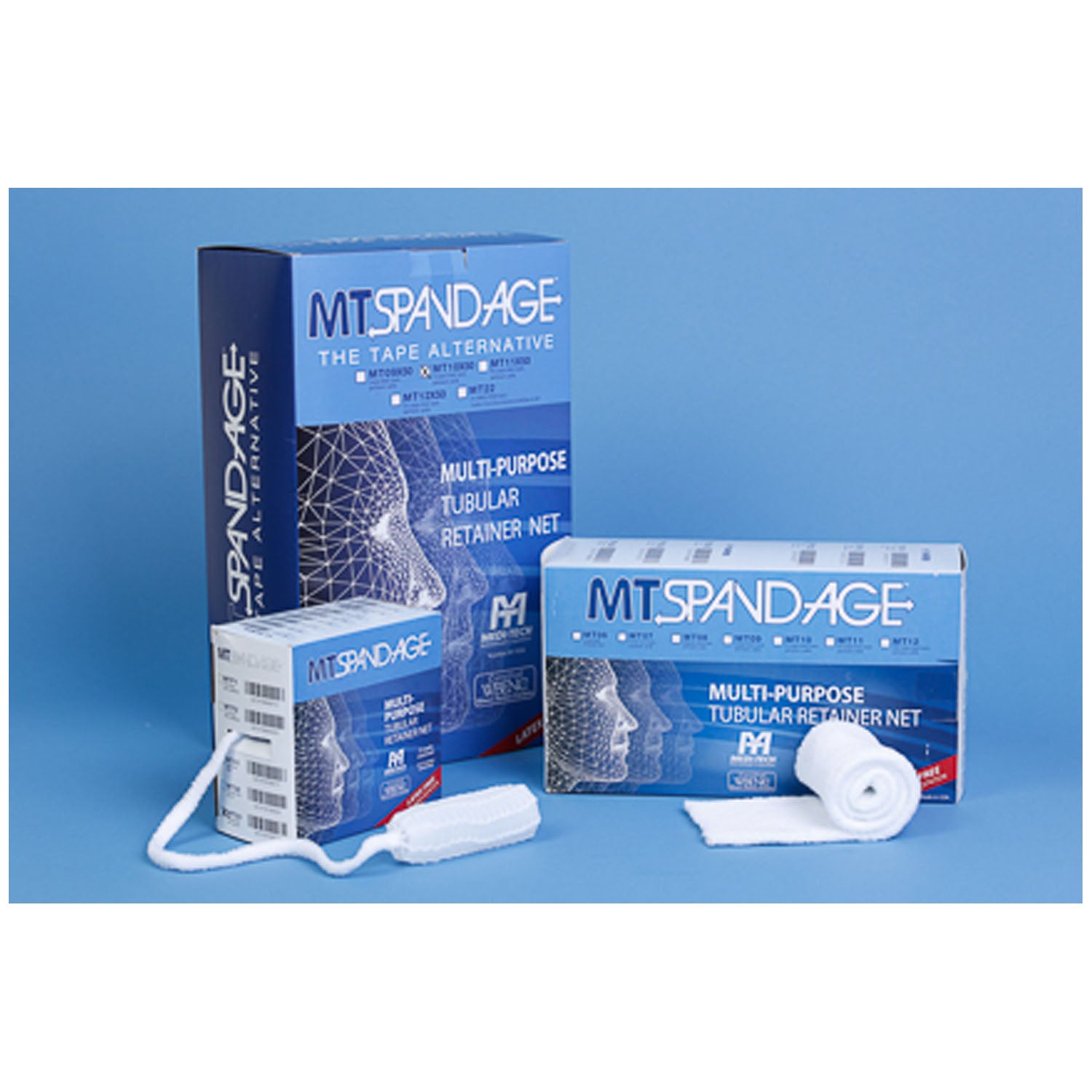 MT Spandage™ Tubular Retainer Net, Latex-Free, 50yds Stretched, Large ...