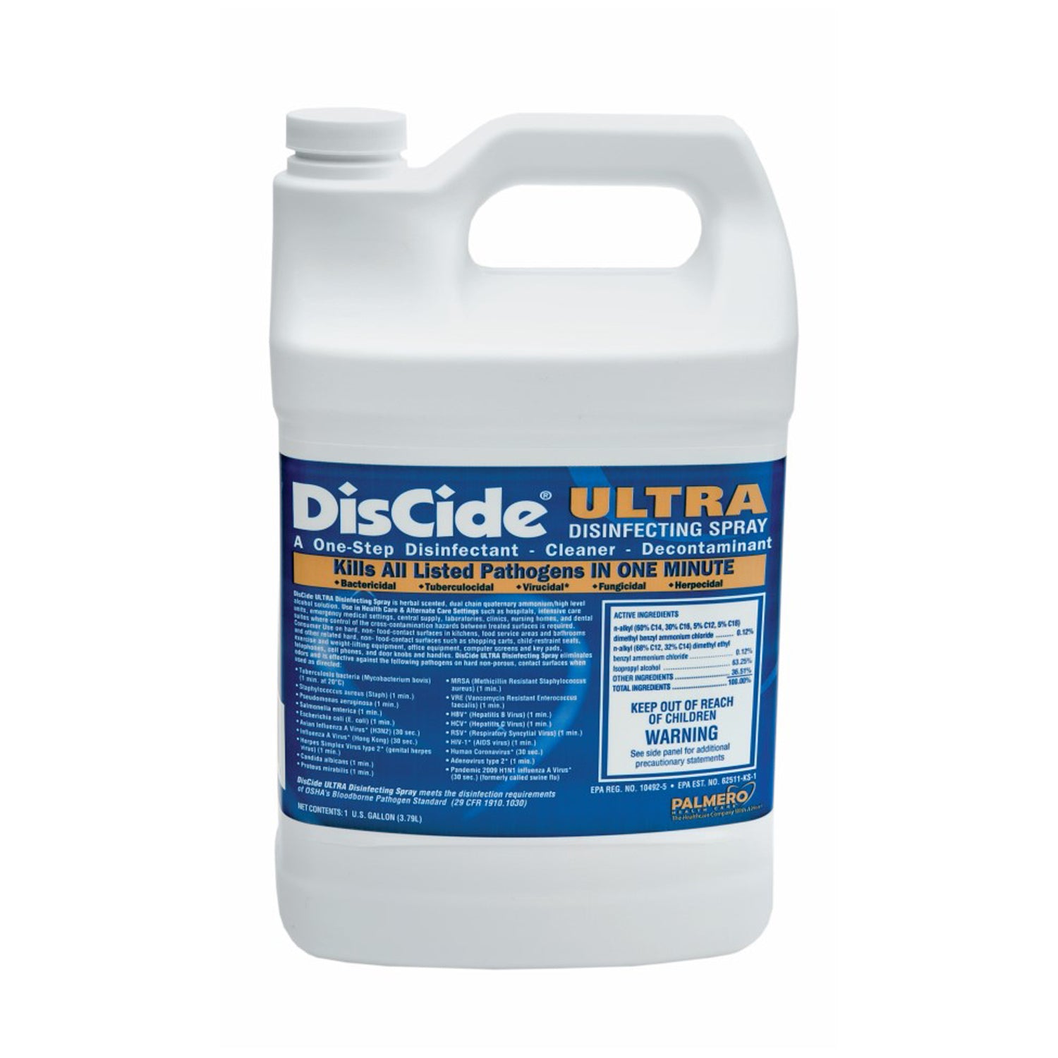 Discide Ultra Bulk Refill, Gallon, 4/cs (US SALES ONLY) – Hart Medical