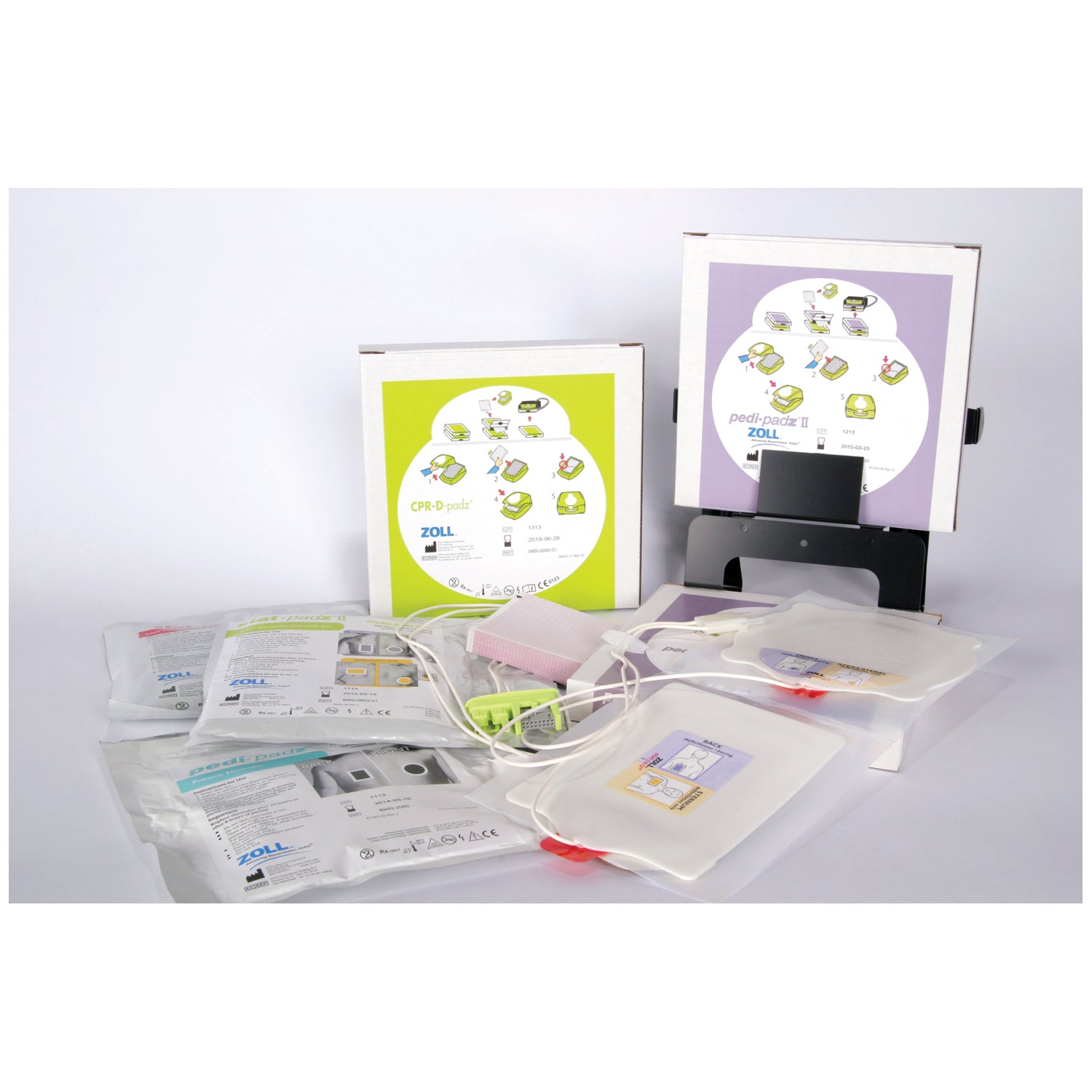 Stat-padz HVP Multi Function Electrodes, 24 Month Shelf Life, 12 pr/cs ...